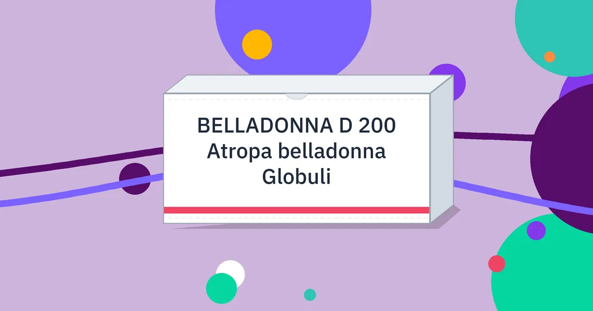 Symbolbild: Packung mit der Aufschrift BELLADONNA D 200 Atropa belladonna Globuli (PZN 20783599) – Verfügbarkeit und Bezug in Apotheken in Frankfurt am Main