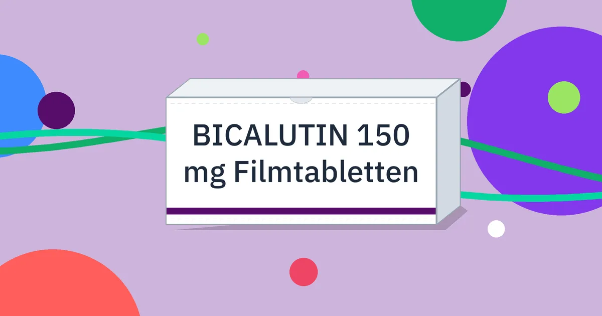 Symbolbild: Packung mit der Aufschrift BICALUTIN 150 mg Filmtabletten (PZN 07021057) – Verfügbarkeit und Bezug in Apotheken in Frankfurt am Main