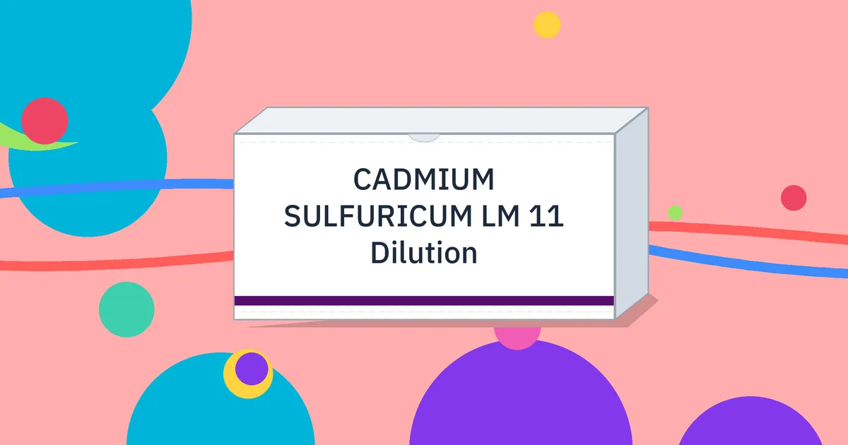Symbolbild: Packung mit der Aufschrift CADMIUM SULFURICUM LM 11 Dilution (PZN 12798718) – Verfügbarkeit und Bezug in Apotheken in Frankfurt am Main