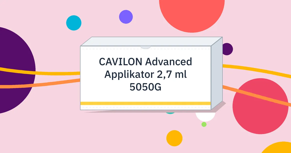 Symbolbild: Packung mit der Aufschrift CAVILON Advanced Applikator 2,7 ml 5050G (PZN 12407238) – Verfügbarkeit und Bezug in Apotheken in Frankfurt am Main