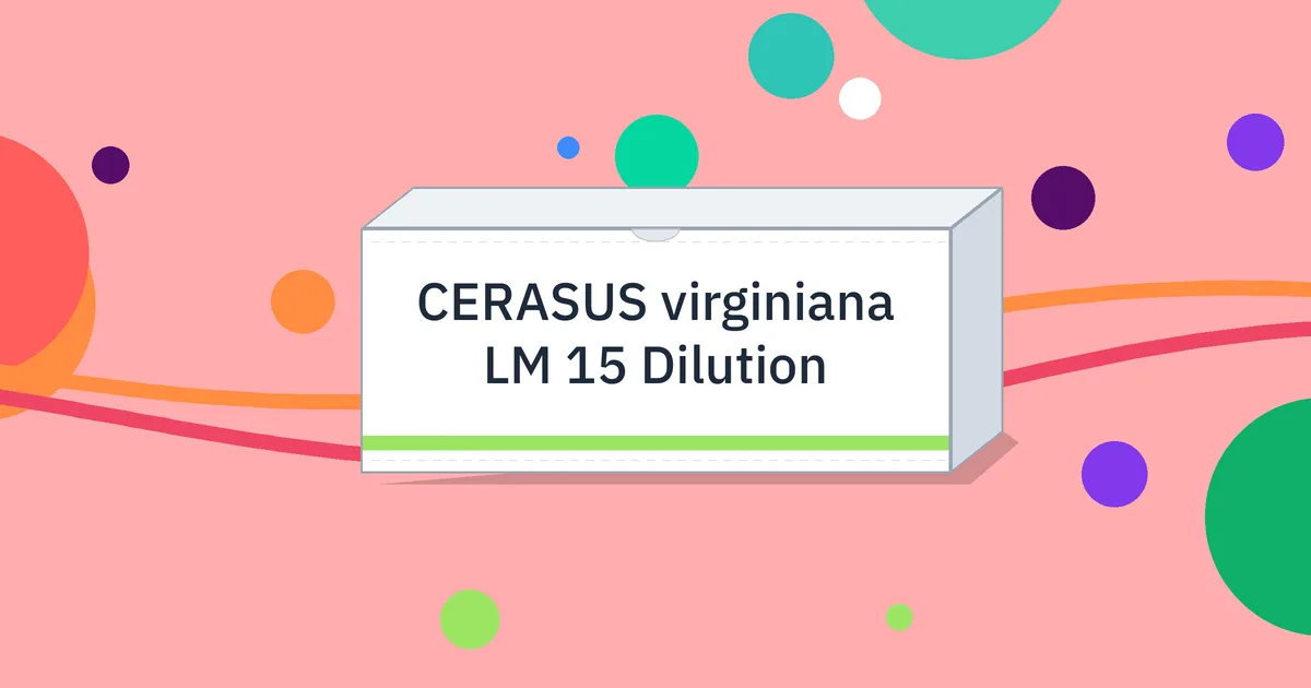 Symbolbild: Packung mit der Aufschrift CERASUS virginiana LM 15 Dilution (PZN 13436644) – Verfügbarkeit und Bezug in Apotheken in Frankfurt am Main