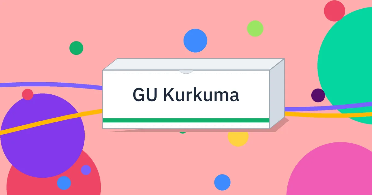 Symbolbild: Packung mit der Aufschrift GU Kurkuma (PZN 16336475) – Verfügbarkeit und Bezug in Apotheken in Frankfurt am Main