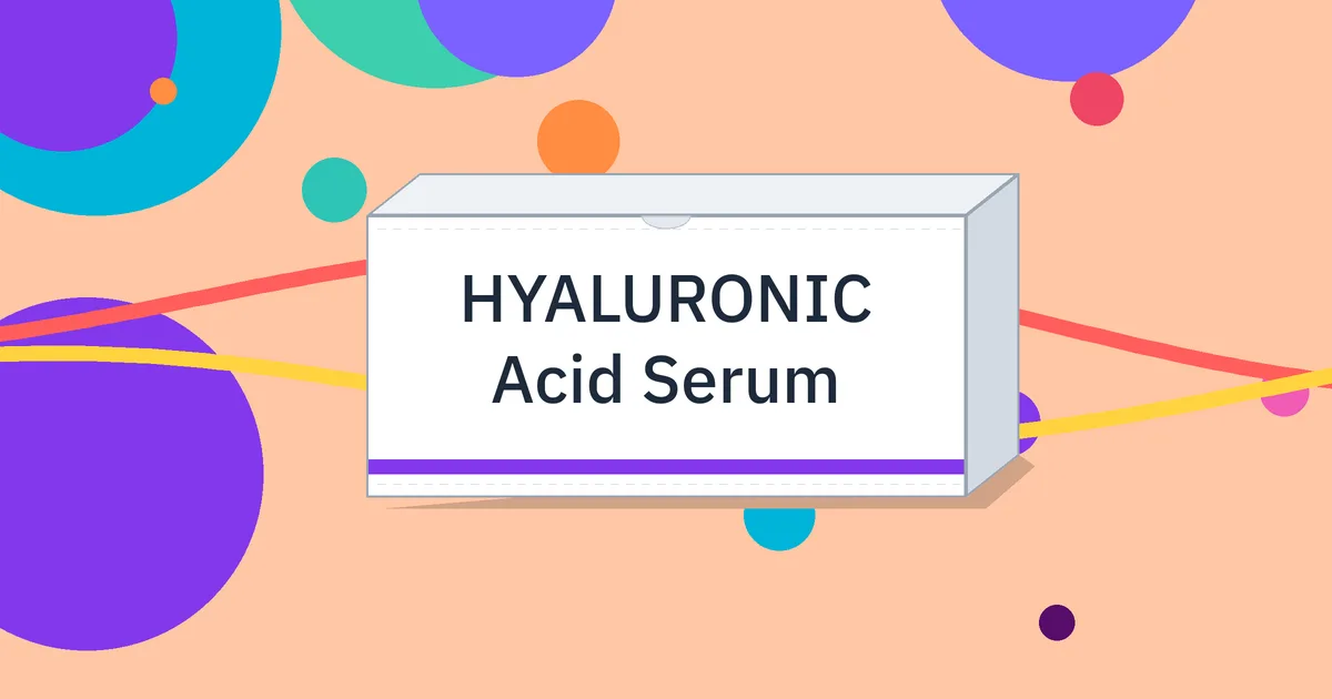 Symbolbild: Packung mit der Aufschrift HYALURONIC Acid Serum (PZN 18804940) – Verfügbarkeit und Bezug in Apotheken in Frankfurt am Main