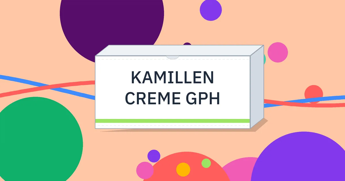 Symbolbild: Packung mit der Aufschrift KAMILLEN CREME GPH (PZN 17556256) – Verfügbarkeit und Bezug in Apotheken in Frankfurt am Main