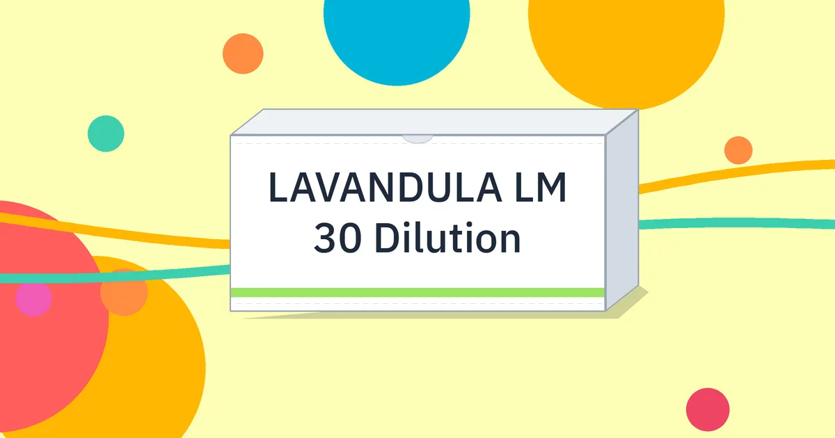 Symbolbild: Packung mit der Aufschrift LAVANDULA LM 30 Dilution (PZN 12929988) – Verfügbarkeit und Bezug in Apotheken in Frankfurt am Main