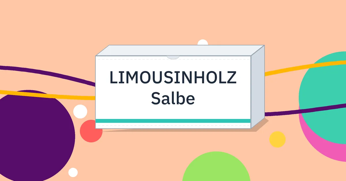 Symbolbild: Packung mit der Aufschrift LIMOUSINHOLZ Salbe (PZN 18781127) – Verfügbarkeit und Bezug in Apotheken in Frankfurt am Main