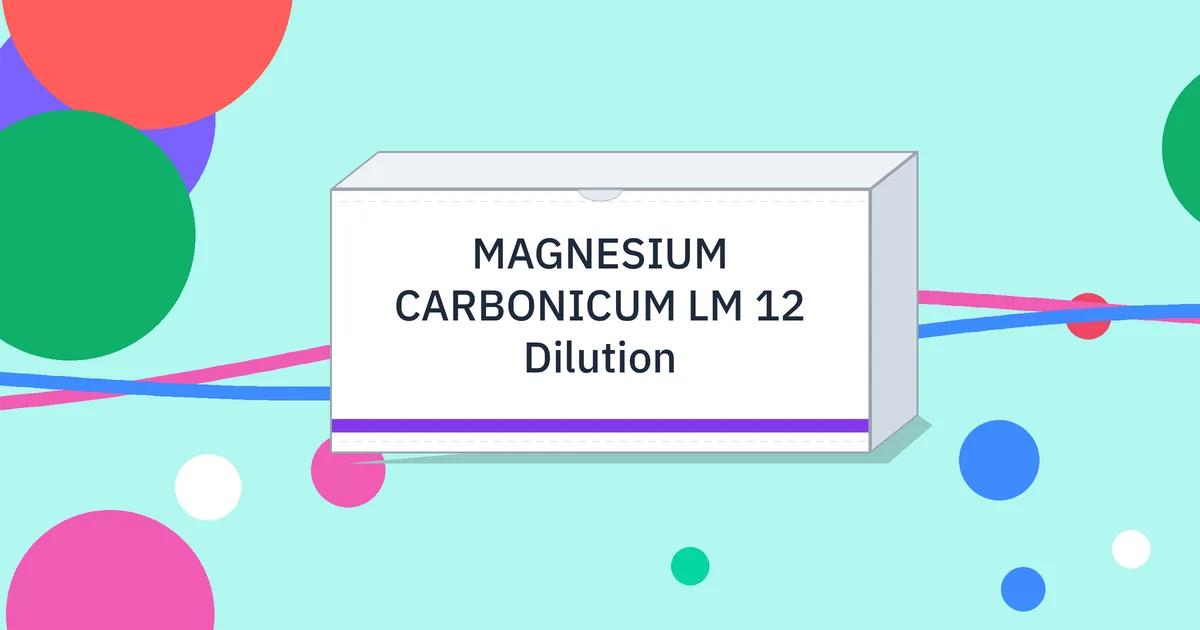 Symbolbild: Packung mit der Aufschrift MAGNESIUM CARBONICUM LM 12 Dilution (PZN 07540892) – Verfügbarkeit und Bezug in Apotheken in Frankfurt am Main