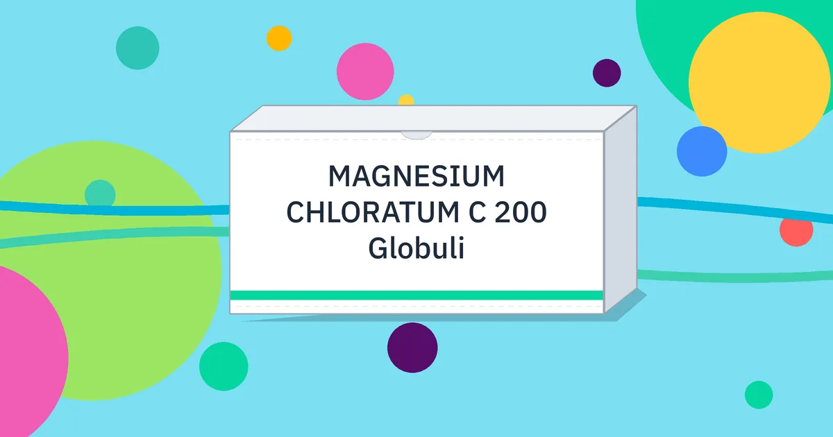 Symbolbild: Packung mit der Aufschrift MAGNESIUM CHLORATUM C 200 Globuli (PZN 04225776) – Verfügbarkeit und Bezug in Apotheken in Frankfurt am Main