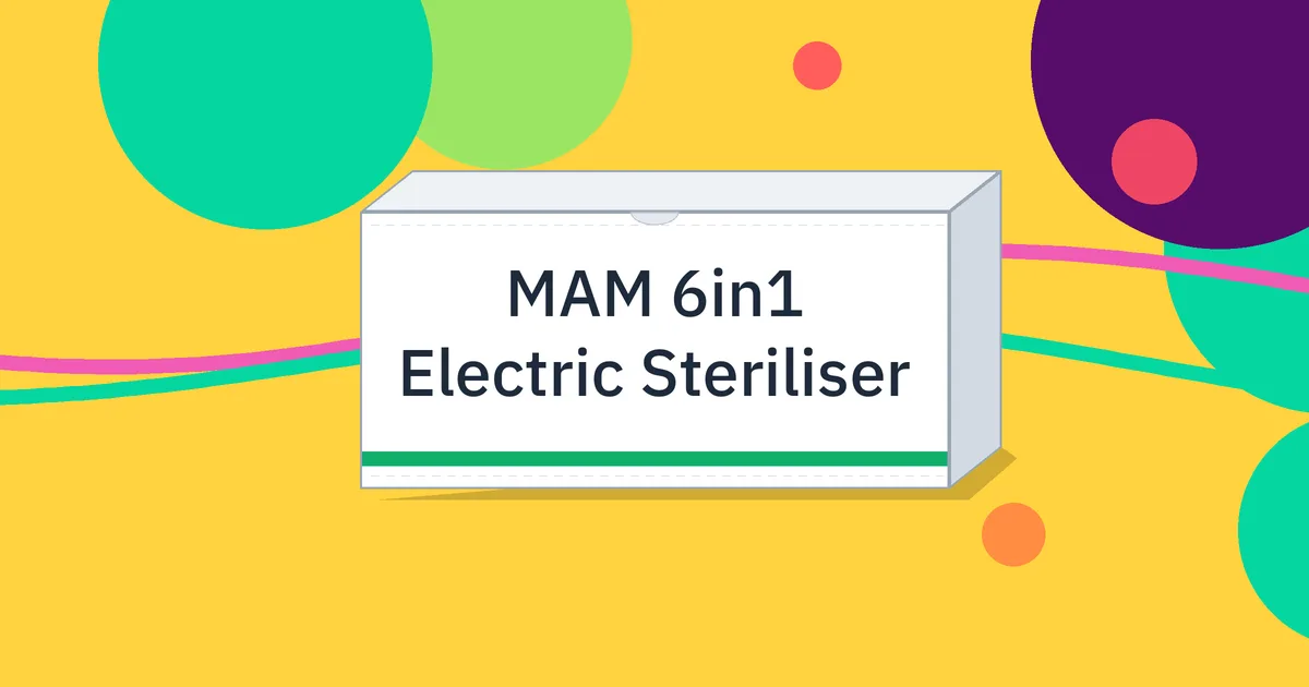 Symbolbild: Packung mit der Aufschrift MAM 6in1 Electric Steriliser (PZN 16834948) – Verfügbarkeit und Bezug in Apotheken in Frankfurt am Main