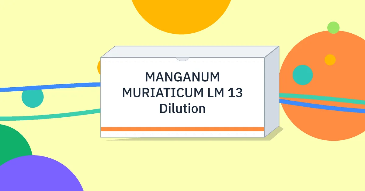 Symbolbild: Packung mit der Aufschrift MANGANUM MURIATICUM LM 13 Dilution (PZN 12943712) – Verfügbarkeit und Bezug in Apotheken in Frankfurt am Main