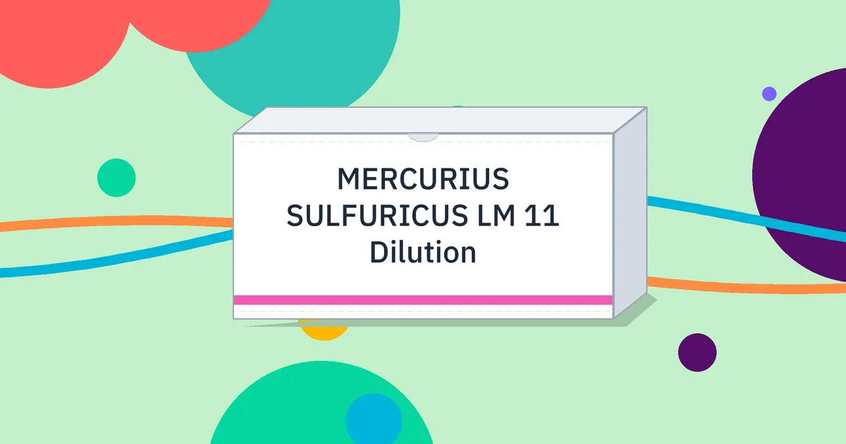 Symbolbild: Packung mit der Aufschrift MERCURIUS SULFURICUS LM 11 Dilution (PZN 12954503) – Verfügbarkeit und Bezug in Apotheken in Frankfurt am Main