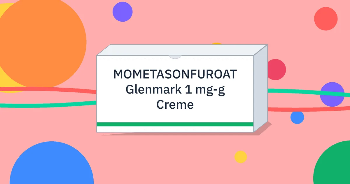 Symbolbild: Packung mit der Aufschrift MOMETASONFUROAT Glenmark 1 mg-g Creme (PZN 09516975) – Verfügbarkeit und Bezug in Apotheken in Frankfurt am Main