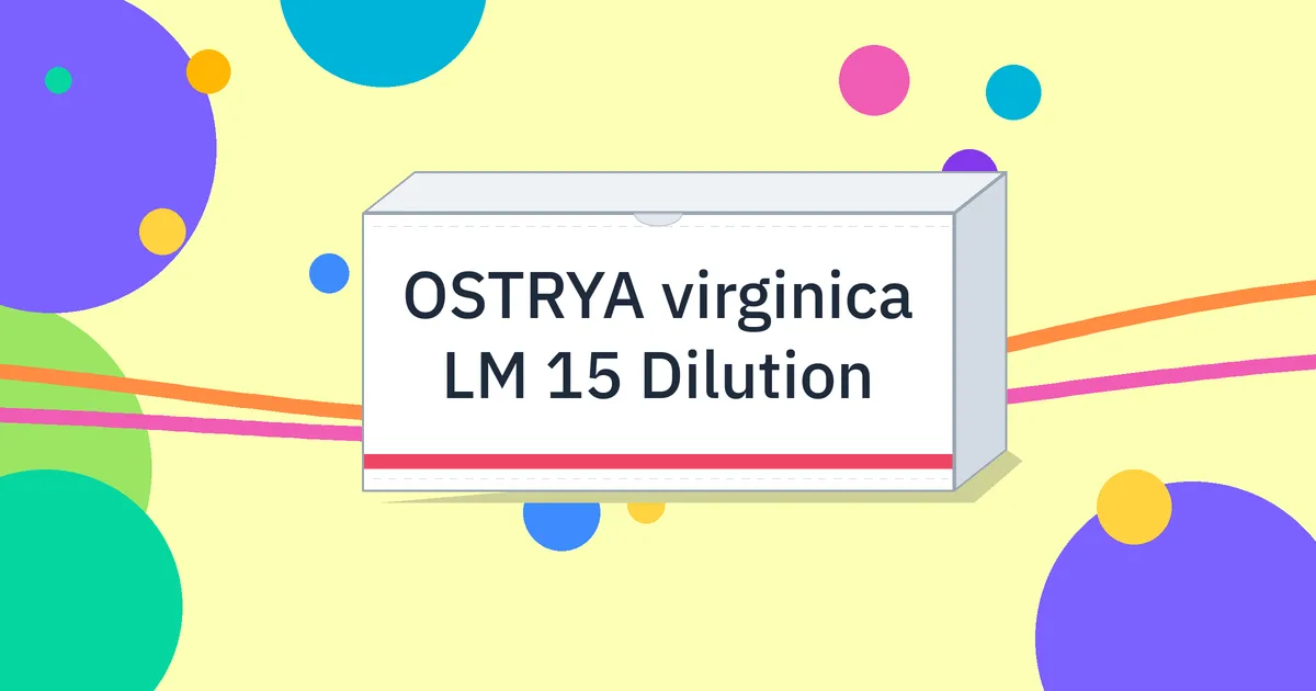 Symbolbild: Packung mit der Aufschrift OSTRYA virginica LM 15 Dilution (PZN 13628510) – Verfügbarkeit und Bezug in Apotheken in Frankfurt am Main