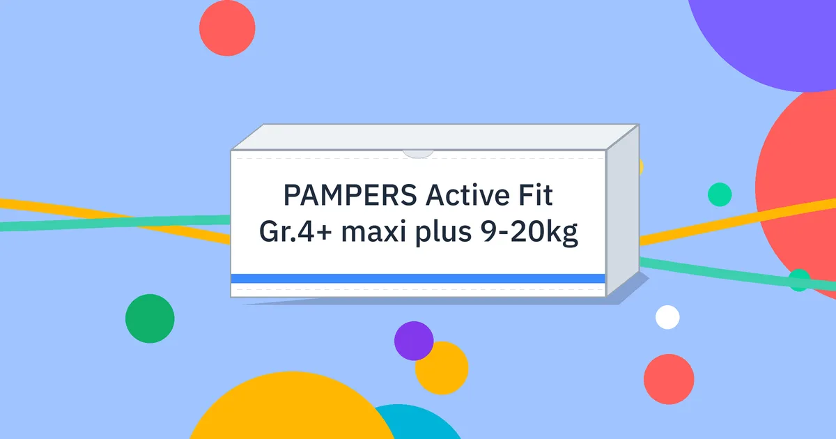Symbolbild: Packung mit der Aufschrift PAMPERS Active Fit Gr.4+ maxi plus 9-20kg (PZN 07778151) – Verfügbarkeit und Bezug in Apotheken in Frankfurt am Main