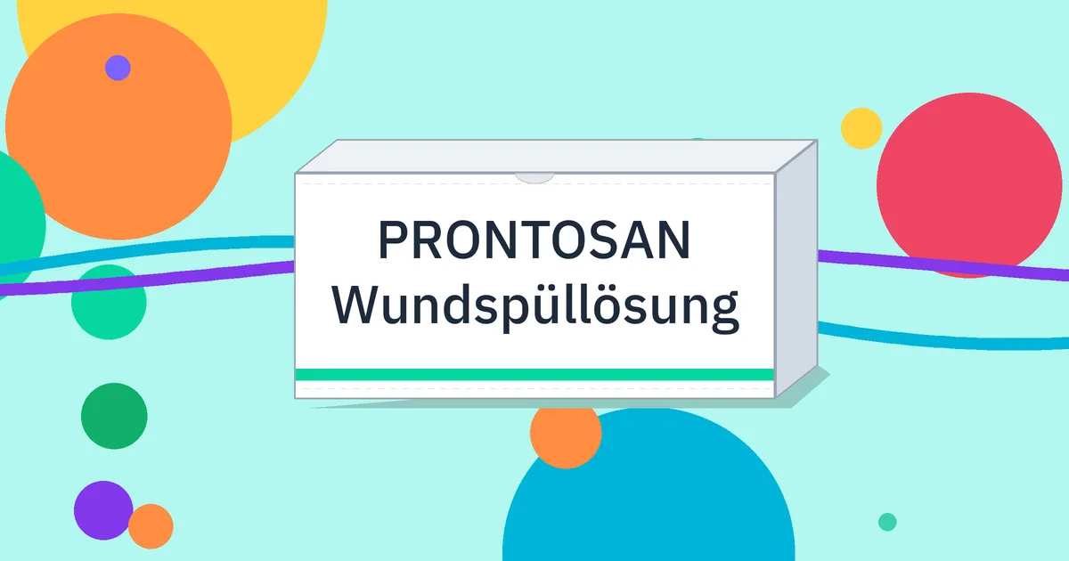 Symbolbild: Packung mit der Aufschrift PRONTOSAN Wundspüllösung (PZN 17902178) – Verfügbarkeit und Bezug in Apotheken in Frankfurt am Main