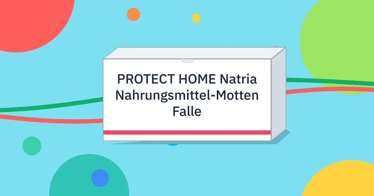 Symbolbild: Packung mit der Aufschrift PROTECT HOME Natria Nahrungsmittel-Motten Falle (PZN 14362089) – Verfügbarkeit und Bezug in Apotheken in Frankfurt am Main