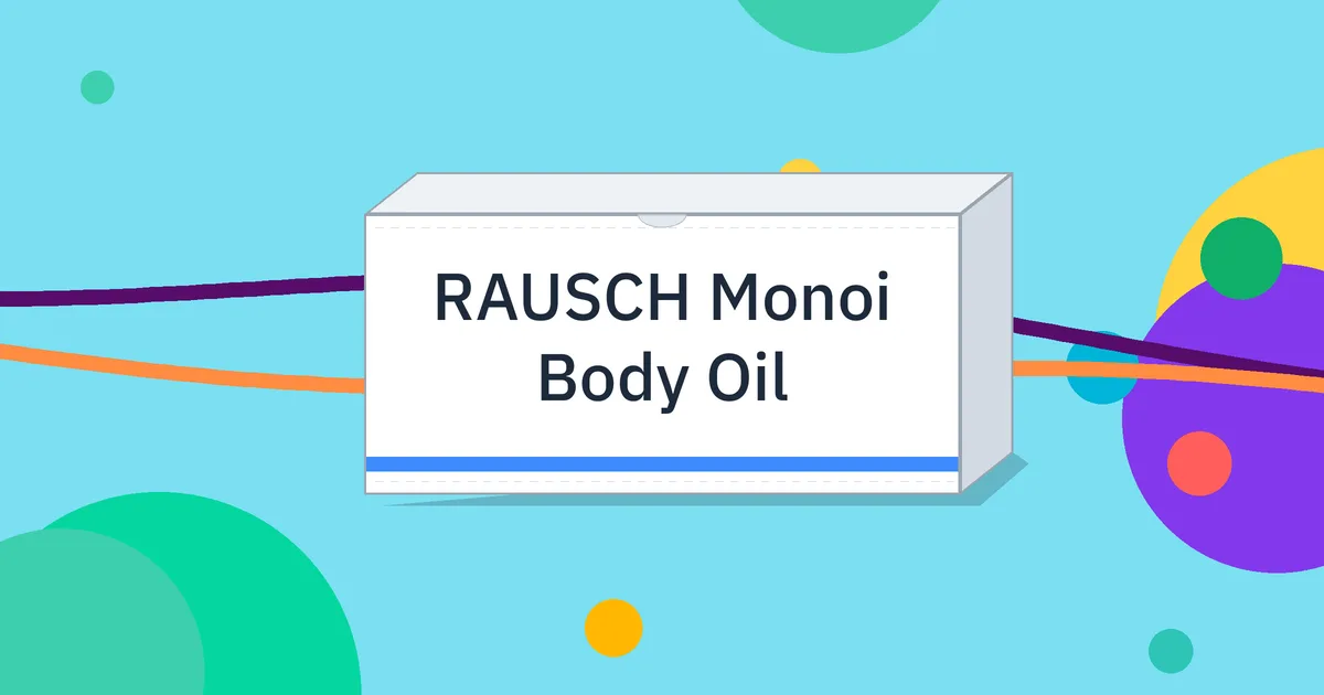 Symbolbild: Packung mit der Aufschrift RAUSCH Monoi Body Oil (PZN 15197043) – Verfügbarkeit und Bezug in Apotheken in Frankfurt am Main