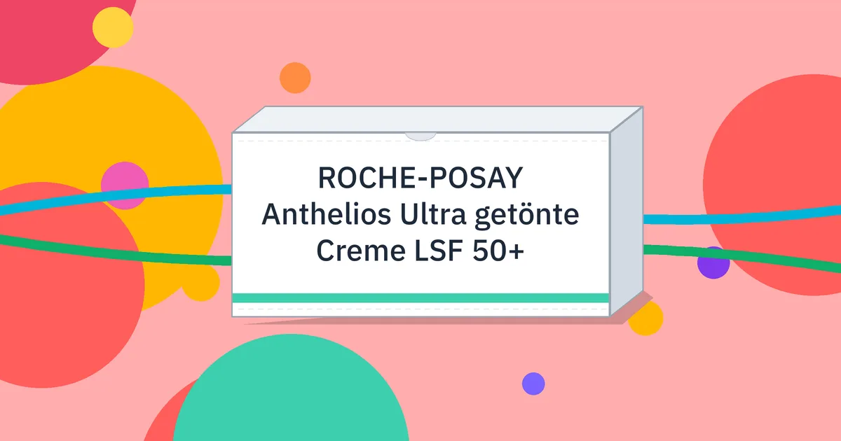 Symbolbild: Packung mit der Aufschrift ROCHE-POSAY Anthelios Ultra getönte Creme LSF 50+ (PZN 13868786) – Verfügbarkeit und Bezug in Apotheken in Frankfurt am Main