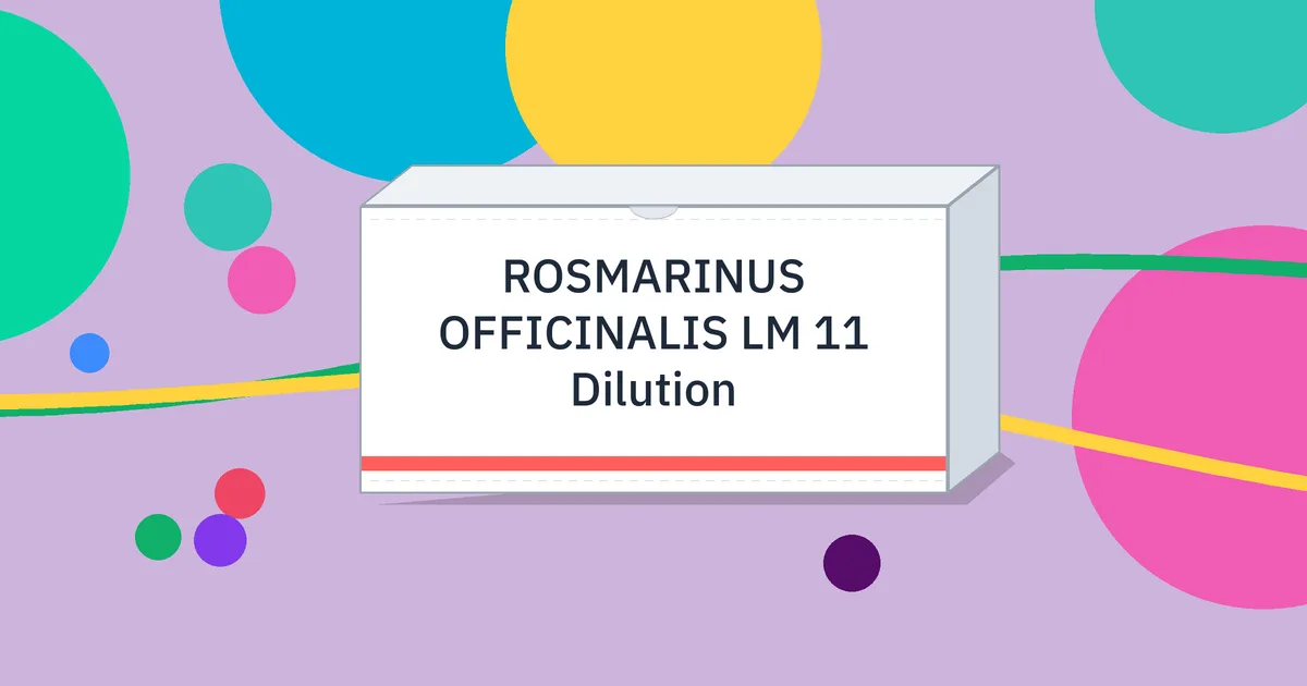Symbolbild: Packung mit der Aufschrift ROSMARINUS OFFICINALIS LM 11 Dilution (PZN 13680628) – Verfügbarkeit und Bezug in Apotheken in Frankfurt am Main