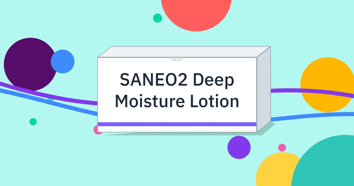 Symbolbild: Packung mit der Aufschrift SANEO2 Deep Moisture Lotion (PZN 11231145) – Verfügbarkeit und Bezug in Apotheken in Frankfurt am Main