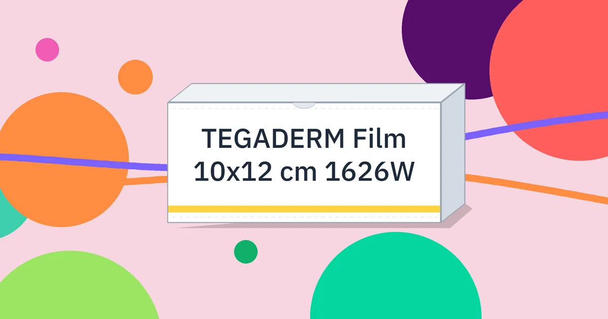 Symbolbild: Packung mit der Aufschrift TEGADERM Film 10x12 cm 1626W (PZN 02098411) – Verfügbarkeit und Bezug in Apotheken in Frankfurt am Main