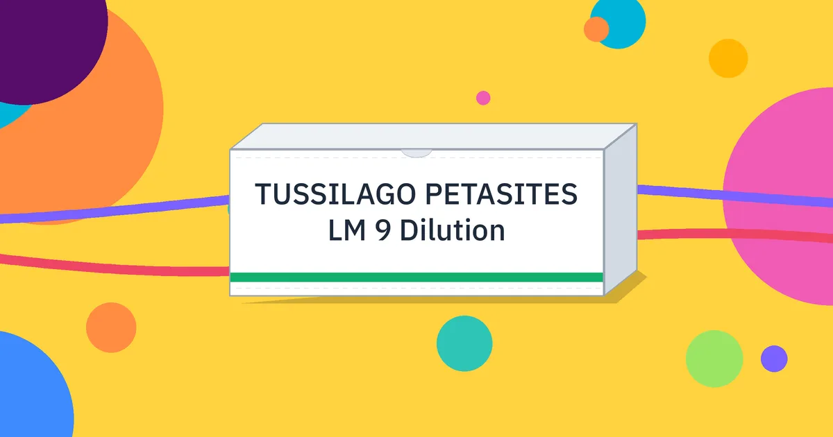 Symbolbild: Packung mit der Aufschrift TUSSILAGO PETASITES LM 9 Dilution (PZN 13254297) – Verfügbarkeit und Bezug in Apotheken in Frankfurt am Main