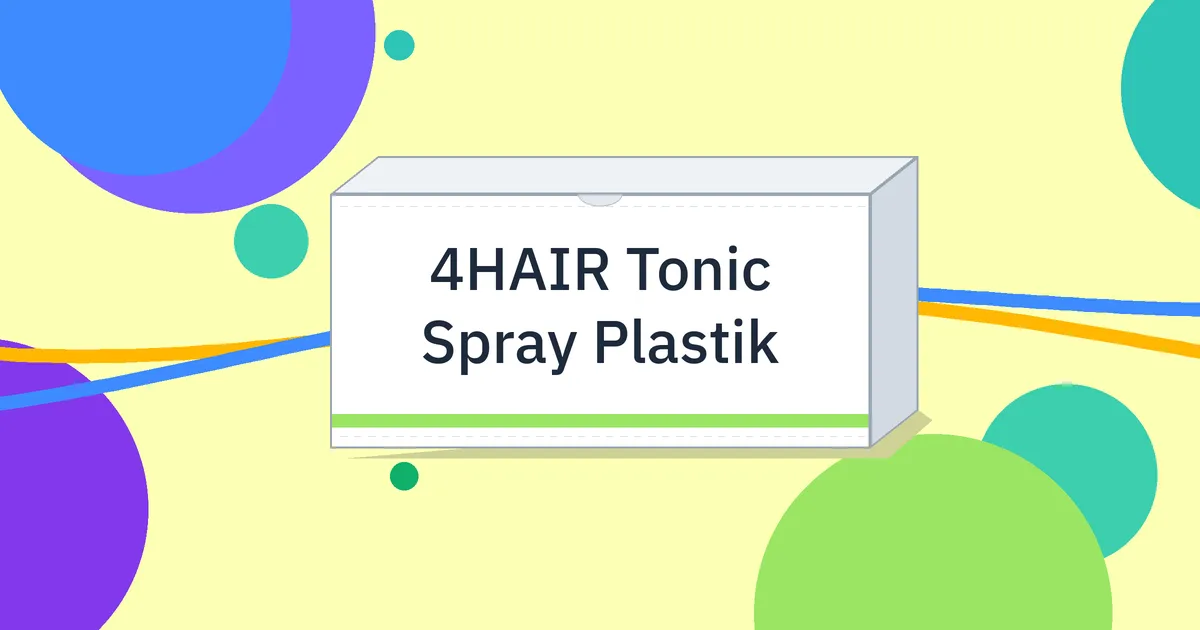 Symbolbild: Packung mit der Aufschrift 4HAIR Tonic Spray Plastik (PZN 20187259) – Verfügbarkeit und Bezug in Apotheken in Frankfurt am Main