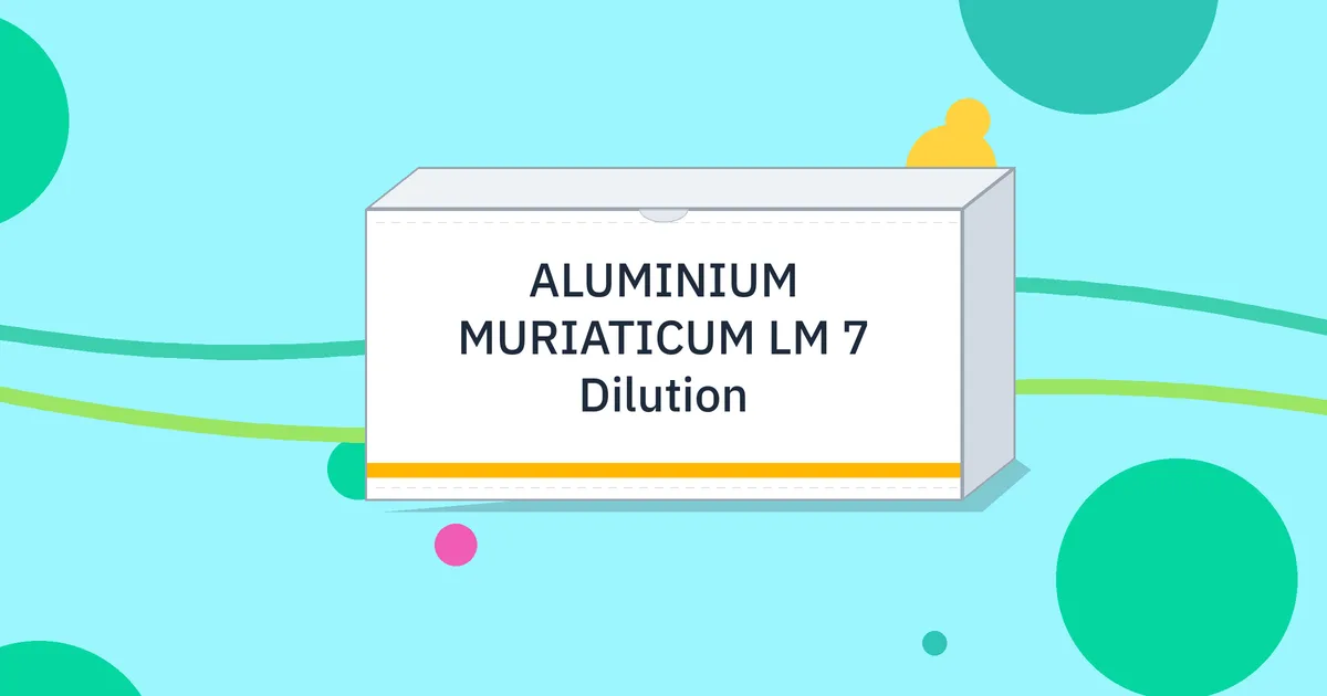 Symbolbild: Packung mit der Aufschrift ALUMINIUM MURIATICUM LM 7 Dilution (PZN 13316638) – Verfügbarkeit und Bezug in Apotheken in Frankfurt am Main