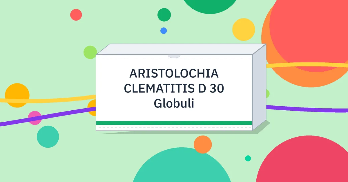 Symbolbild: Packung mit der Aufschrift ARISTOLOCHIA CLEMATITIS D 30 Globuli (PZN 04204751) – Verfügbarkeit und Bezug in Apotheken in Frankfurt am Main