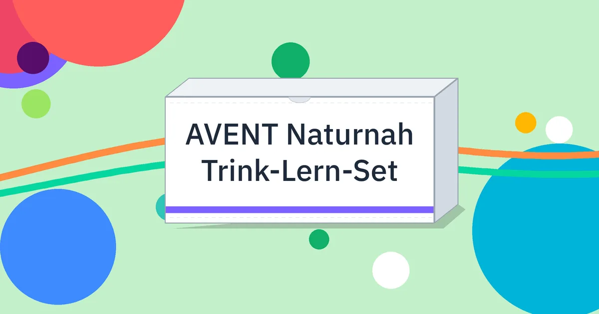 Symbolbild: Packung mit der Aufschrift AVENT Naturnah Trink-Lern-Set (PZN 10201426) – Verfügbarkeit und Bezug in Apotheken in Frankfurt am Main