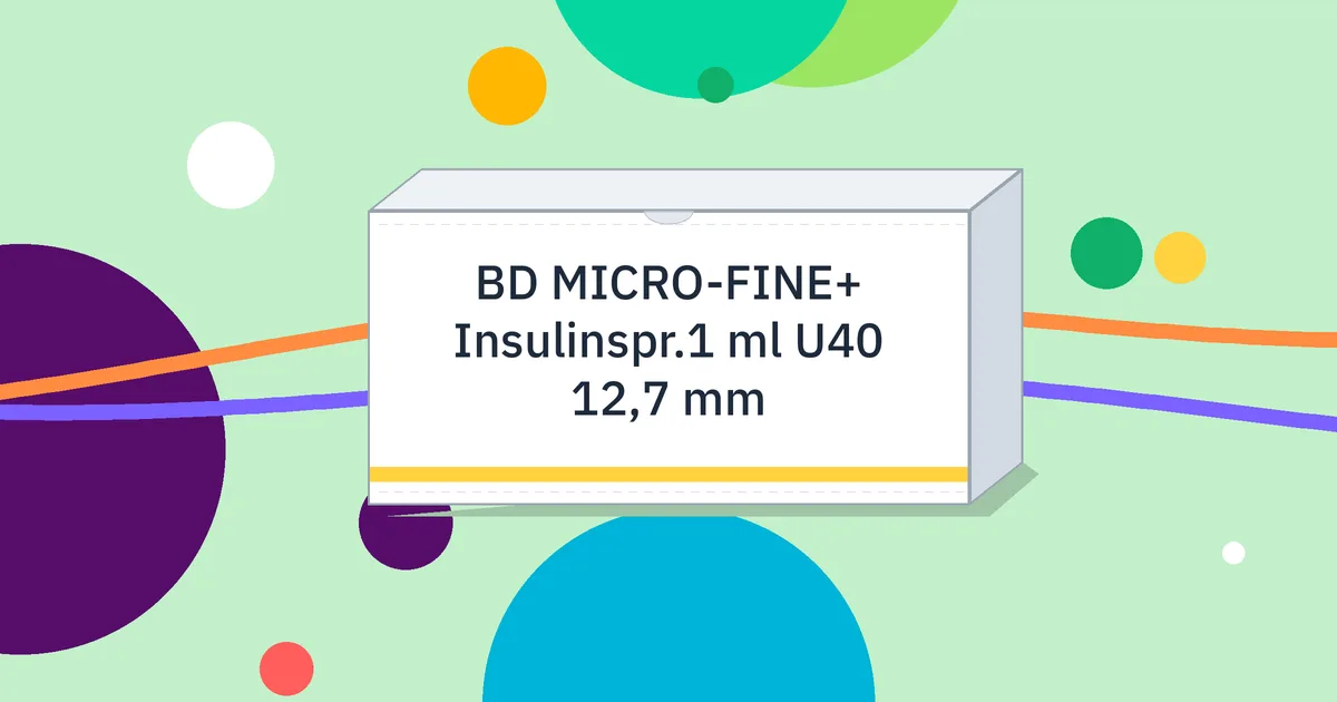 Symbolbild: Packung mit der Aufschrift BD MICRO-FINE+ Insulinspr.1 ml U40 12,7 mm (PZN 18100104) – Verfügbarkeit und Bezug in Apotheken in Frankfurt am Main