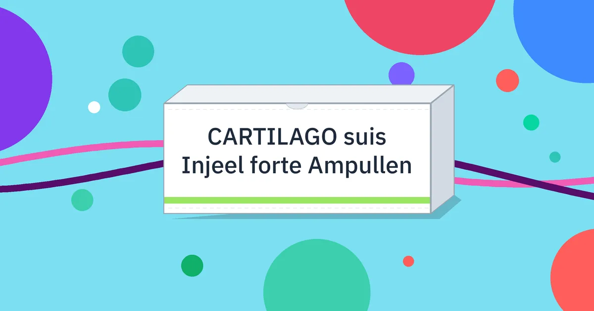 Symbolbild: Packung mit der Aufschrift CARTILAGO suis Injeel forte Ampullen (PZN 00181220) – Verfügbarkeit und Bezug in Apotheken in Frankfurt am Main