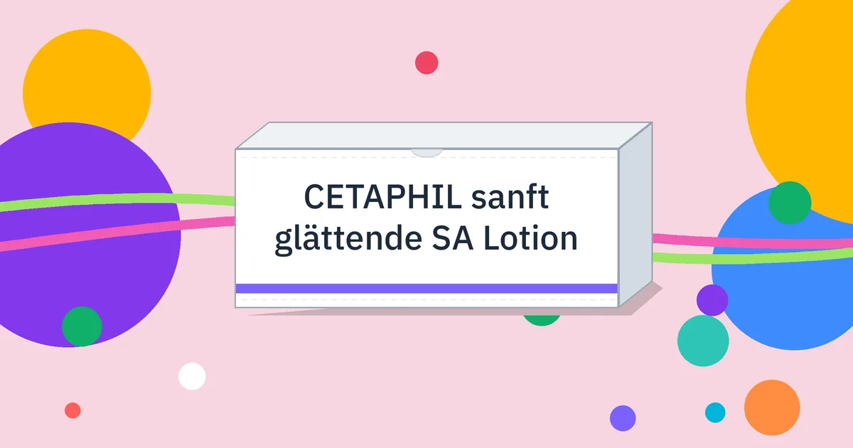 Symbolbild: Packung mit der Aufschrift CETAPHIL sanft glättende SA Lotion (PZN 19720642) – Verfügbarkeit und Bezug in Apotheken in Frankfurt am Main