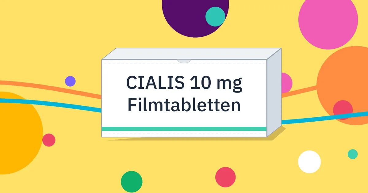 Symbolbild: Packung mit der Aufschrift CIALIS 10 mg Filmtabletten (PZN 06735317) – Verfügbarkeit und Bezug in Apotheken in Frankfurt am Main