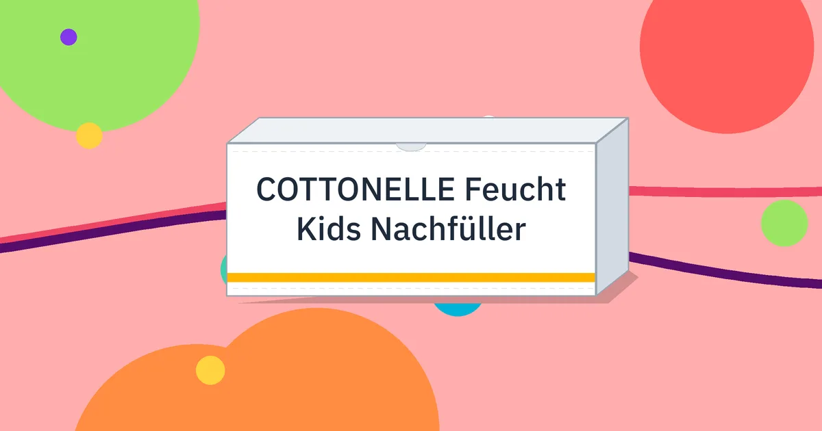 Symbolbild: Packung mit der Aufschrift COTTONELLE Feucht Kids Nachfüller (PZN 15637401) – Verfügbarkeit und Bezug in Apotheken in Frankfurt am Main