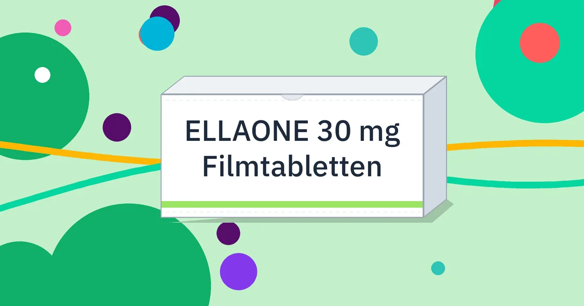 Symbolbild: Packung mit der Aufschrift ELLAONE 30 mg Filmtabletten (PZN 17971009) – Verfügbarkeit und Bezug in Apotheken in Frankfurt am Main