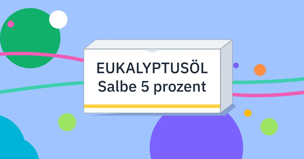 Symbolbild: Packung mit der Aufschrift EUKALYPTUSÖL Salbe 5 prozent (PZN 18900603) – Verfügbarkeit und Bezug in Apotheken in Frankfurt am Main