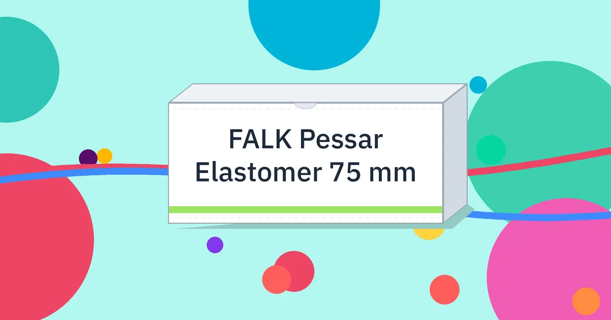 Symbolbild: Packung mit der Aufschrift FALK Pessar Elastomer 75 mm (PZN 03801315) – Verfügbarkeit und Bezug in Apotheken in Frankfurt am Main
