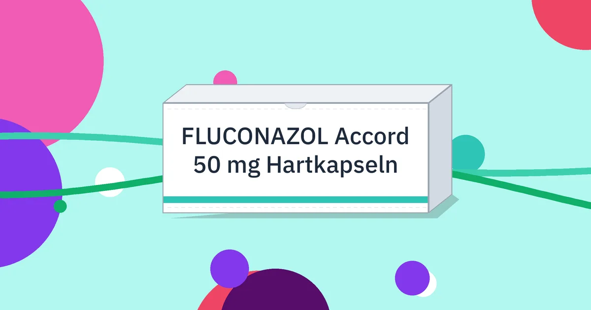 Symbolbild: Packung mit der Aufschrift FLUCONAZOL Accord 50 mg Hartkapseln (PZN 11332538) – Verfügbarkeit und Bezug in Apotheken in Frankfurt am Main