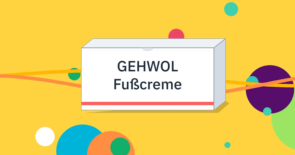 Symbolbild: Packung mit der Aufschrift GEHWOL Fußcreme (PZN 14257429) – Verfügbarkeit und Bezug in Apotheken in Frankfurt am Main