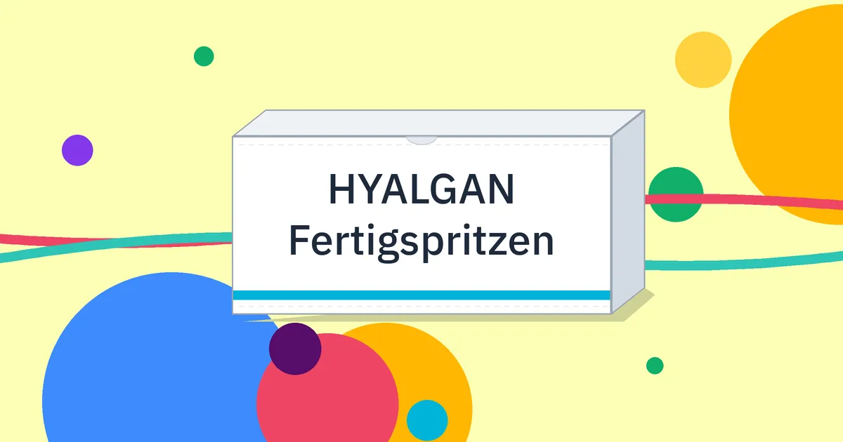 Symbolbild: Packung mit der Aufschrift HYALGAN Fertigspritzen (PZN 01134990) – Verfügbarkeit und Bezug in Apotheken in Frankfurt am Main