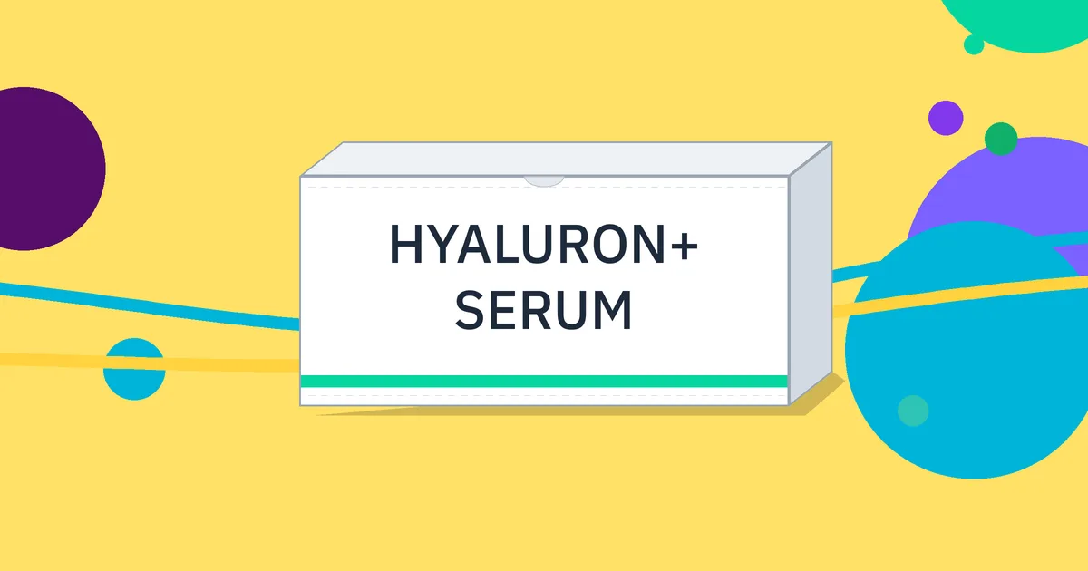 Symbolbild: Packung mit der Aufschrift HYALURON+ SERUM (PZN 19116314) – Verfügbarkeit und Bezug in Apotheken in Frankfurt am Main