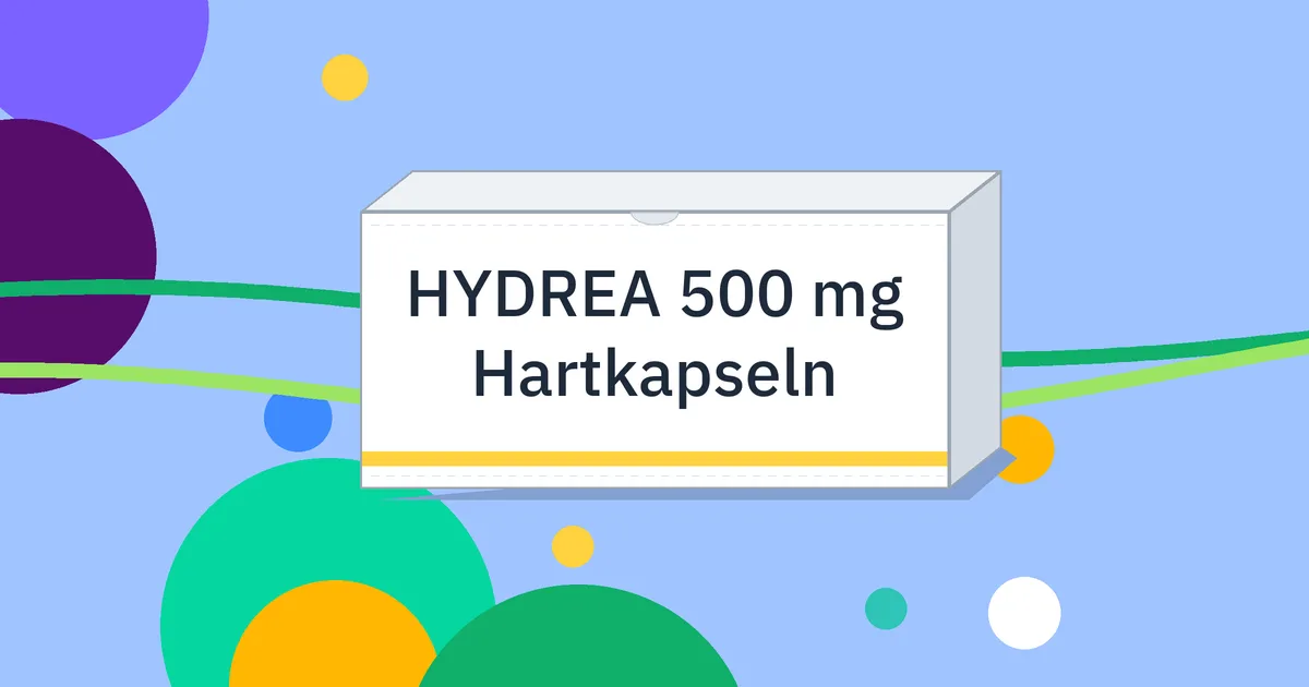 Symbolbild: Packung mit der Aufschrift HYDREA 500 mg Hartkapseln (PZN 06732891) – Verfügbarkeit und Bezug in Apotheken in Frankfurt am Main
