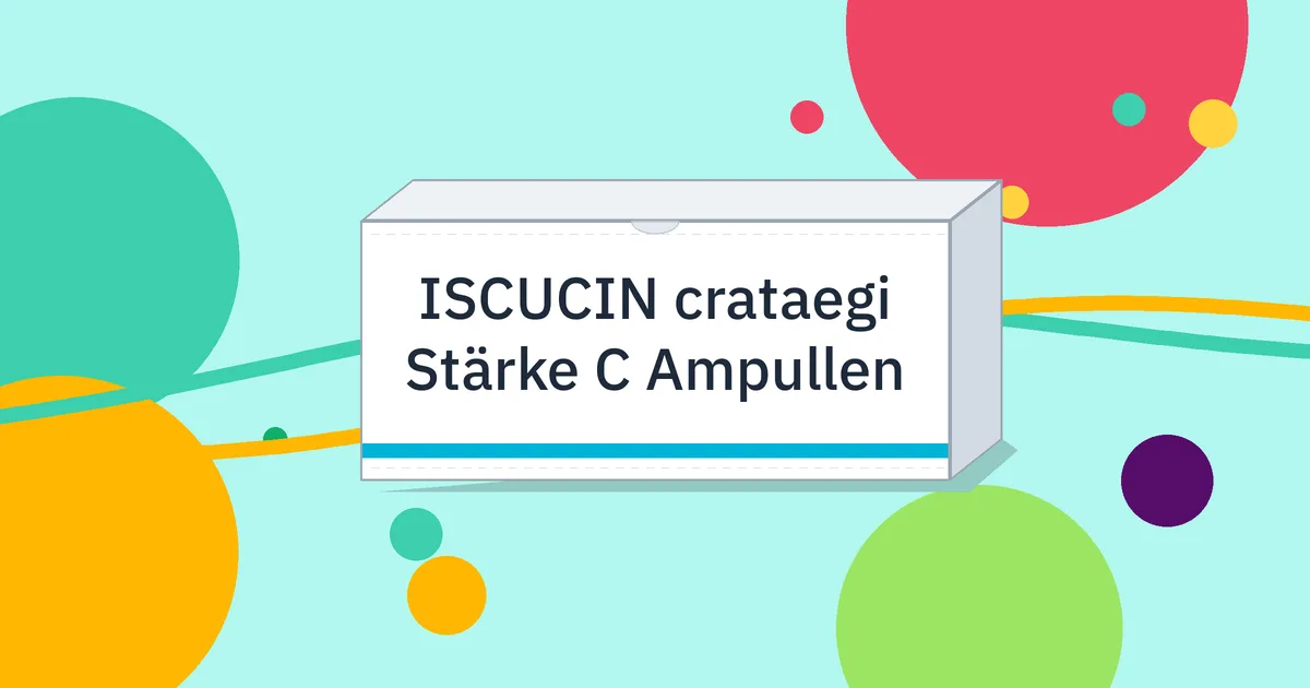 Symbolbild: Packung mit der Aufschrift ISCUCIN crataegi Stärke C Ampullen (PZN 03083297) – Verfügbarkeit und Bezug in Apotheken in Frankfurt am Main