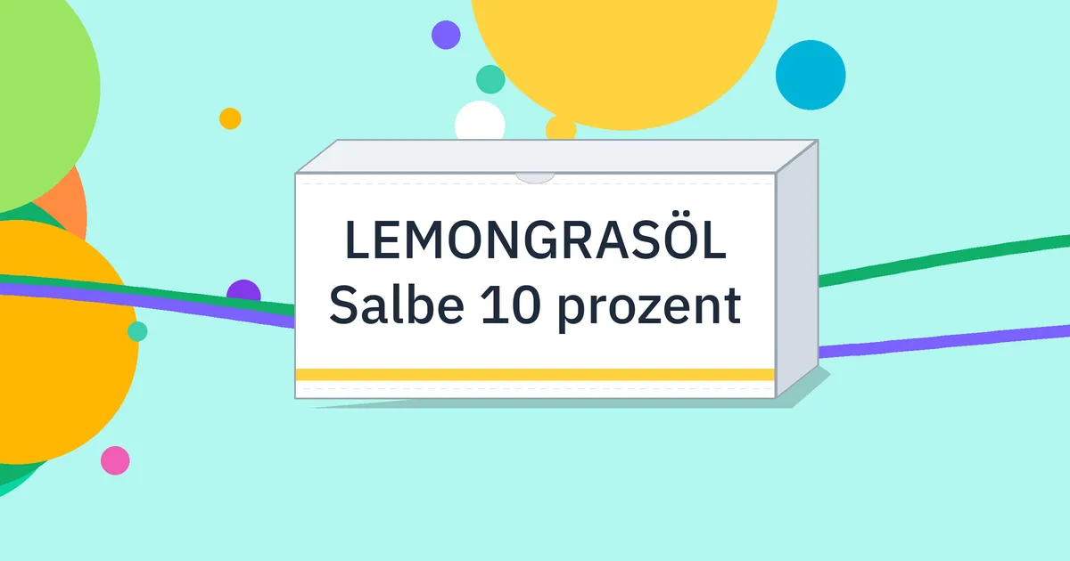 Symbolbild: Packung mit der Aufschrift LEMONGRASÖL Salbe 10 prozent (PZN 18180327) – Verfügbarkeit und Bezug in Apotheken in Frankfurt am Main