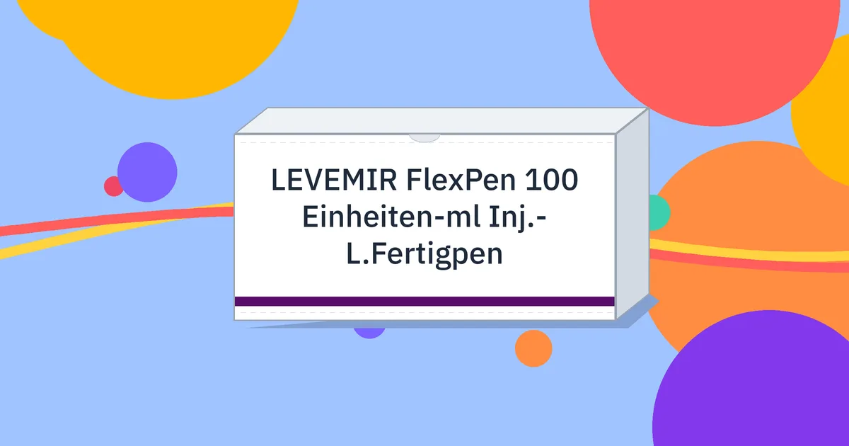Symbolbild: Packung mit der Aufschrift LEVEMIR FlexPen 100 Einheiten-ml Inj.-L.Fertigpen (PZN 18763342) – Verfügbarkeit und Bezug in Apotheken in Frankfurt am Main