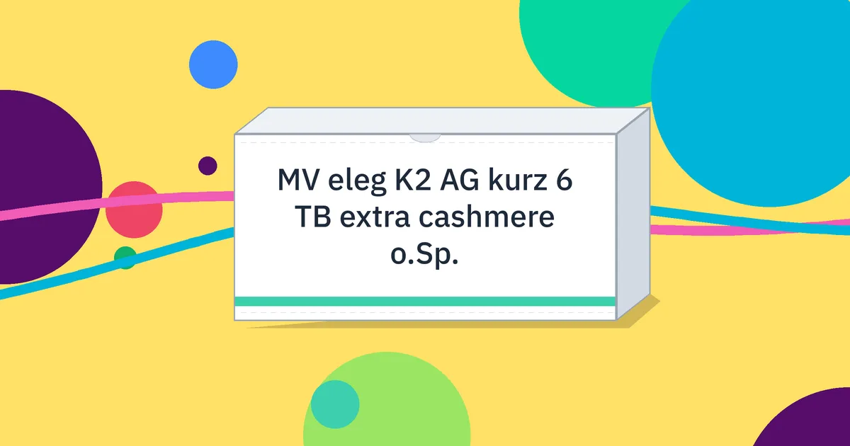 Symbolbild: Packung mit der Aufschrift MV eleg K2 AG kurz 6 TB extra cashmere o.Sp. (PZN 14673464) – Verfügbarkeit und Bezug in Apotheken in Frankfurt am Main