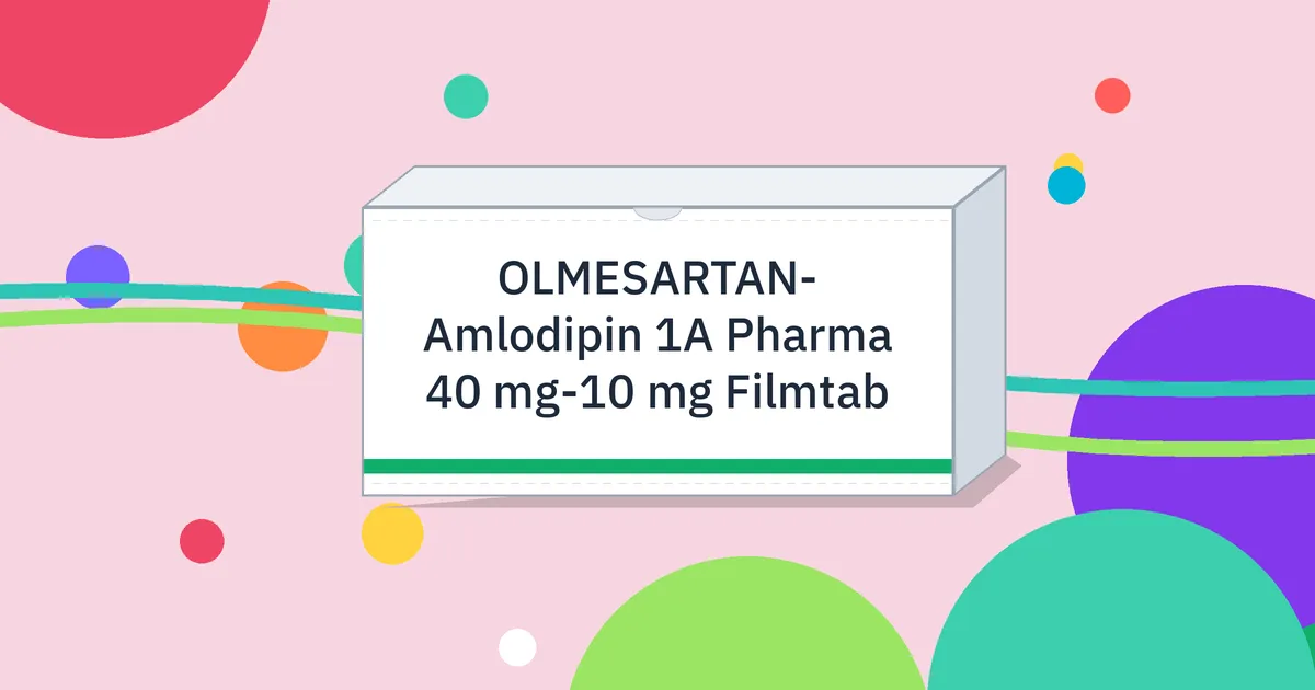 Symbolbild: Packung mit der Aufschrift OLMESARTAN-Amlodipin 1A Pharma 40 mg-10 mg Filmtab (PZN 13984713) – Verfügbarkeit und Bezug in Apotheken in Frankfurt am Main