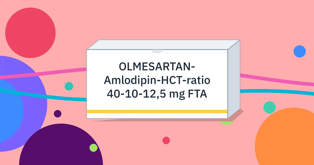 Symbolbild: Packung mit der Aufschrift OLMESARTAN-Amlodipin-HCT-ratio 40-10-12,5 mg FTA (PZN 16634161) – Verfügbarkeit und Bezug in Apotheken in Frankfurt am Main