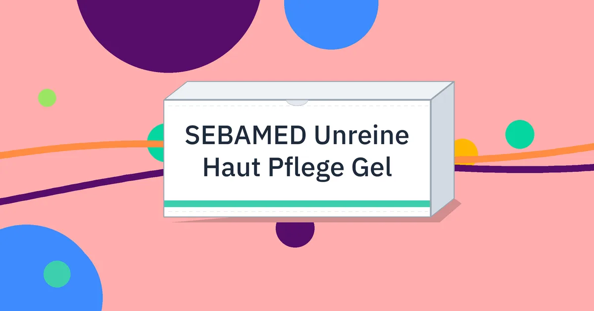 Symbolbild: Packung mit der Aufschrift SEBAMED Unreine Haut Pflege Gel (PZN 08467967) – Verfügbarkeit und Bezug in Apotheken in Frankfurt am Main